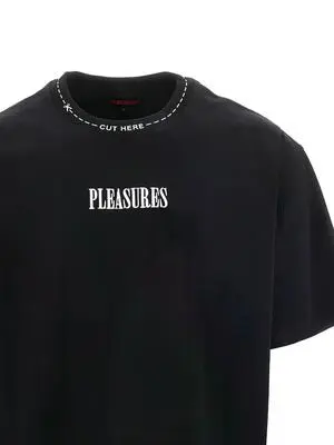 PLEASURES Cut Here T-shirt
