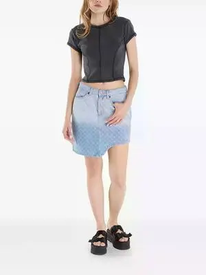 DAILY PAPER Cotton Mini Skirt