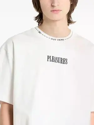 PLEASURES Cut Here T-shirt