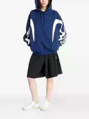 Y3 Hoodie With 3-stripe Detail