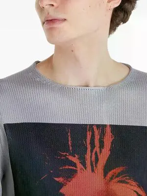 Comme Des Garçons Graphic-print Sweatshirt