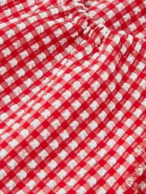 Hunza G Gingham Headscarf