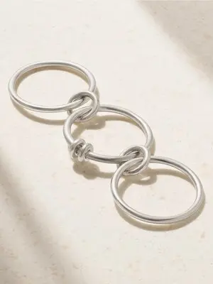 SPINELLI KILCOLLIN Acacia Set Of Three Sterling Rings