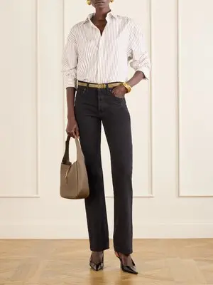 Saint Laurent Le 5 À 7 Supple Small Shoulder Bag - Brown