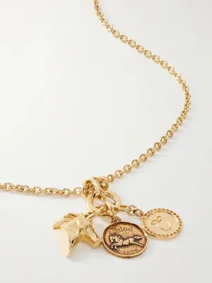 Chloé Tone Necklace - Gold