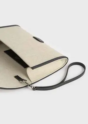 TOTEME T-flap Envelope Clutch
