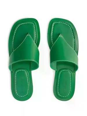 Bernardo 1946 Thong Sandals - Green