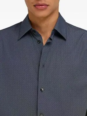FERRAGAMO Micro-patterned Shirt