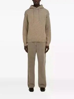 FERRAGAMO Virgin-wool Knitted Hoodie