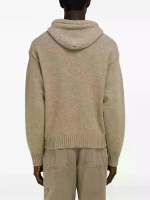 FERRAGAMO Virgin-wool Knitted Hoodie