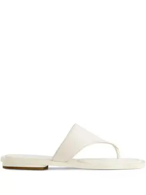 Bernardo 1946 Thong Slide Sandals - White