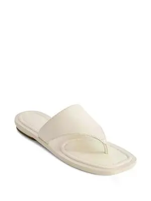 Bernardo 1946 Thong Slide Sandals - White
