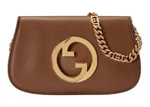 Gucci Blondie Shoulder Bag - Brown