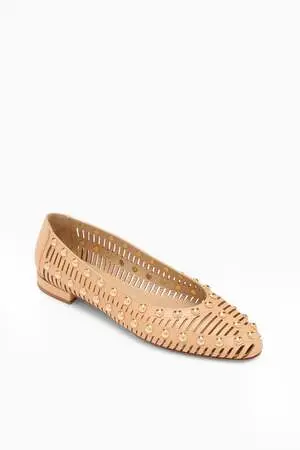 Ulla Johnson Bijou Studded Ballerinas