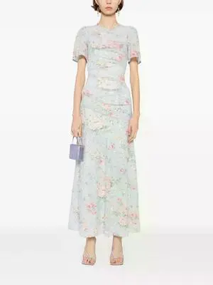 NEEDLE & THREAD Floral-print Dress
