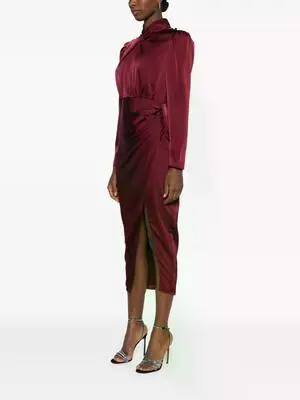 SELF-PORTRAIT Gathered Detail Dress