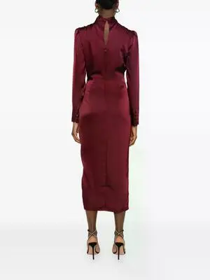 SELF-PORTRAIT Gathered Detail Dress