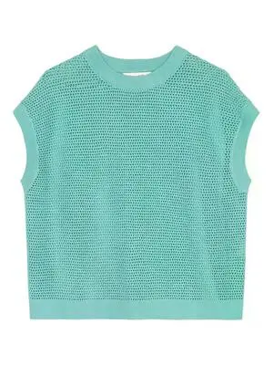 Marc O'polo Crochet Knit Short-sleeve Top