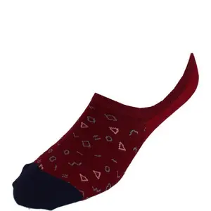 DEADSOXY Distinct No-show Premium Novelty Socks - Red