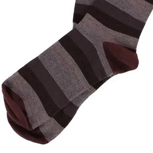 DEADSOXY Thick Stripe Mid-calf Dress Socks