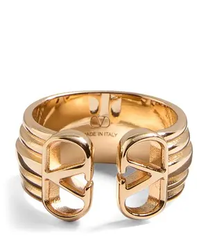 Valentino Garavani Vlogo Ovalette Ring - Gold