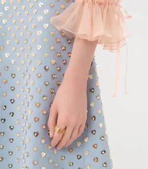 Valentino Garavani Vlogo Ovalette Ring