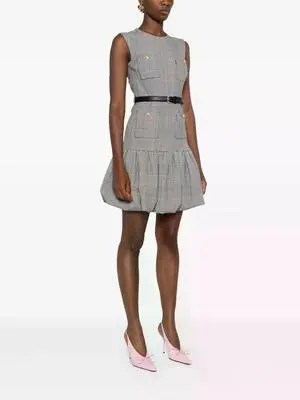 SELF-PORTRAIT Checked Dress