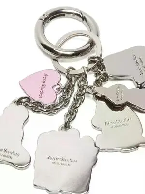 Acne Studios Charm-embellished Keychain