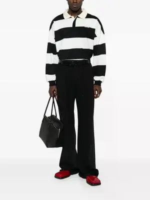 Rhude Striped Polo Shirt