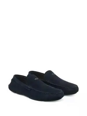 JIMMY CHOO Stanly Suede Loafers - Blue
