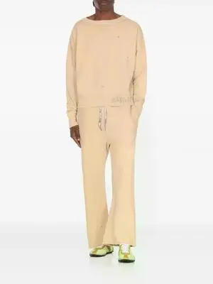 MAISON MARGIELA Drawstring-waist Cropped Trousers