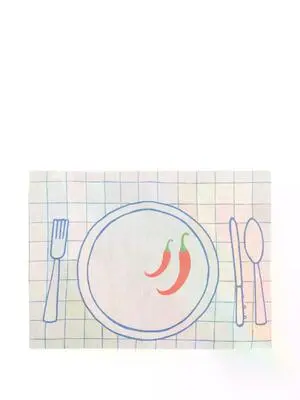 BAMBAH Friendsgiving Placemat - Blue
