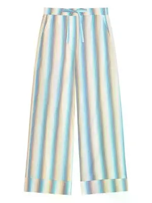 GANNI Striped Trousers