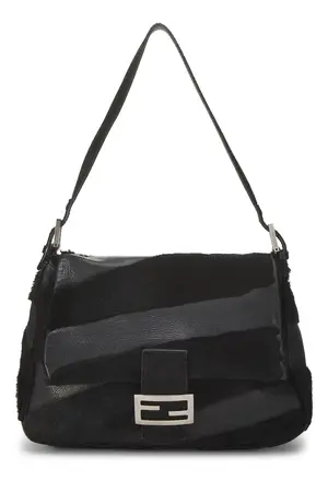 Fendi Ponyhair Mama - Black
