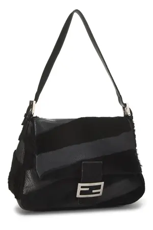 Fendi Ponyhair Mama - Black