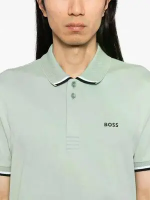 BOSS Cotton-blend Polo Shirt - Green
