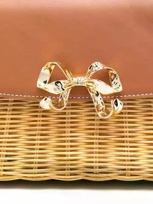 SELF-PORTRAIT Mini Bow Tote Bag