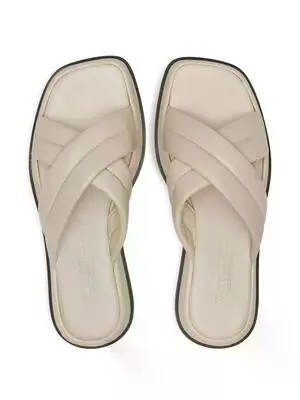 Marc O'polo Cross-strap Platform Sandals - Neutrals