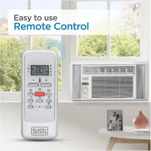 BLACK + DECKER Bd12wt6 Window Air Conditioner With Remote Control