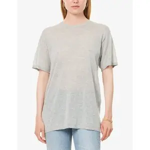 TOTÊME Round-neck Cashmere-blend Knitted Top