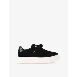 Carvela Chiara Bow Suede Low-top Trainers