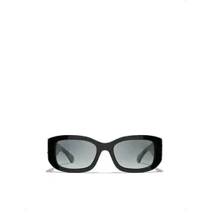 Chanel Oval Sunglasses