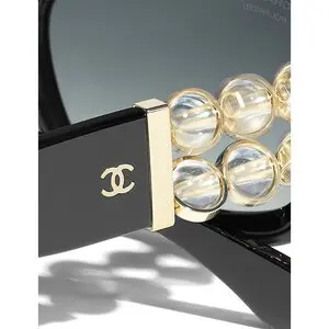 Chanel Oval Sunglasses