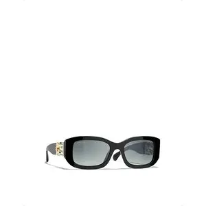 Chanel Oval Sunglasses