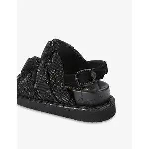 Kurt Geiger Orson Knot Woven Sandals