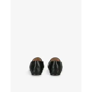 STUART WEITZMAN Brooks Leather Loafers - Black