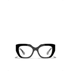 Chanel Square Eyeglasses - Black