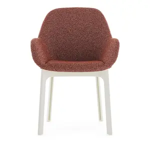 KARTELL Clap Dining Chair - Rusty Orange-powder/white