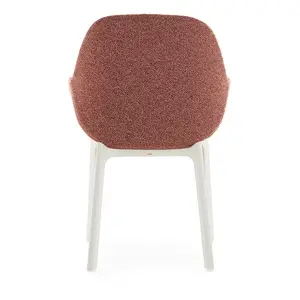 KARTELL Clap Dining Chair - Rusty Orange-powder/white