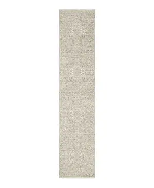NOURISON HOME Shadows Shw06 Runner Area Rug, 2'2 X 12 - Grey